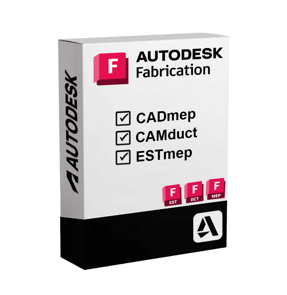 AUTODESK FABRICATION CADmep, CAMduct & ESTmep 2025 BUNDLE (PC/MAC, 1 Y ...